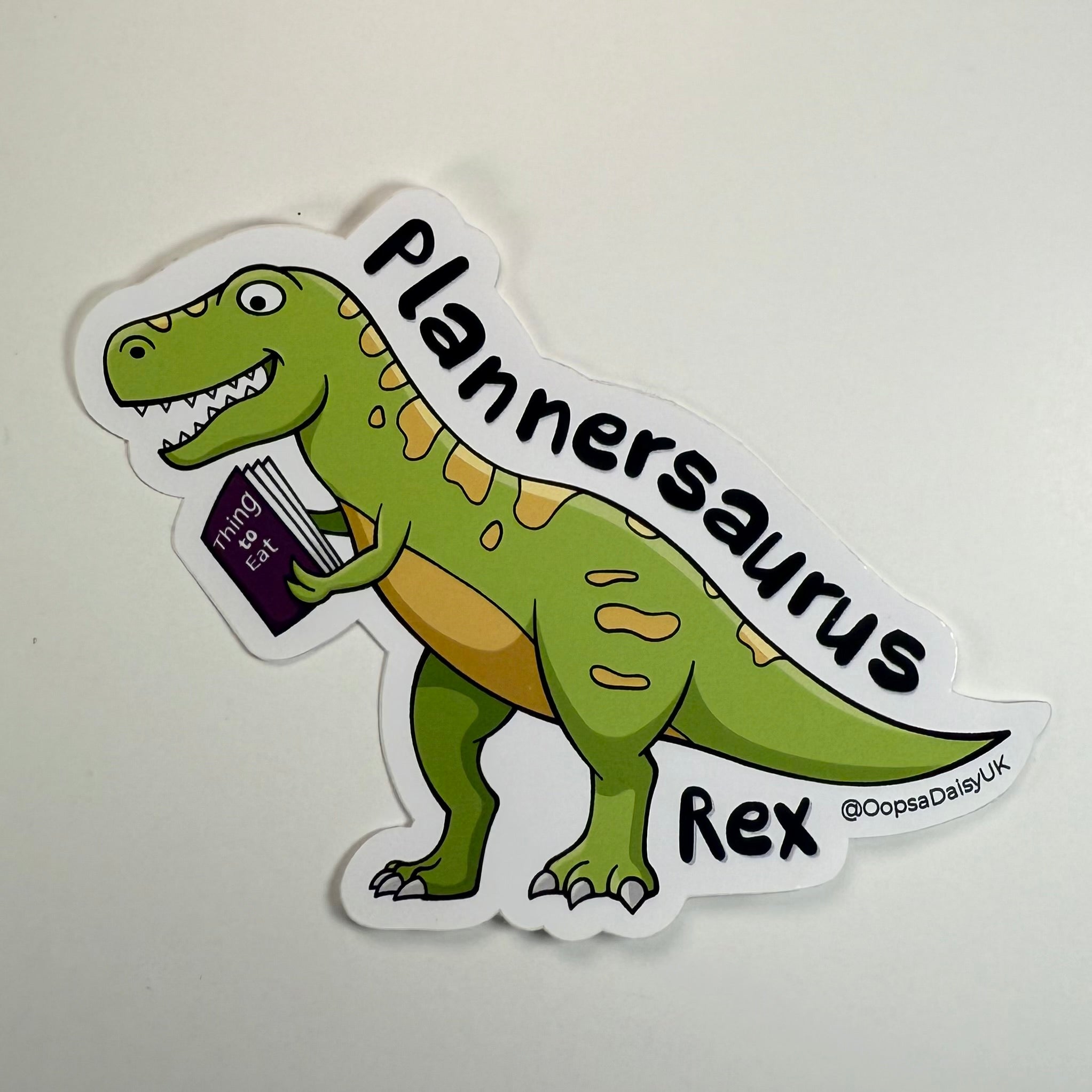 Plannersaurus Rex sticker – Stationery Universe