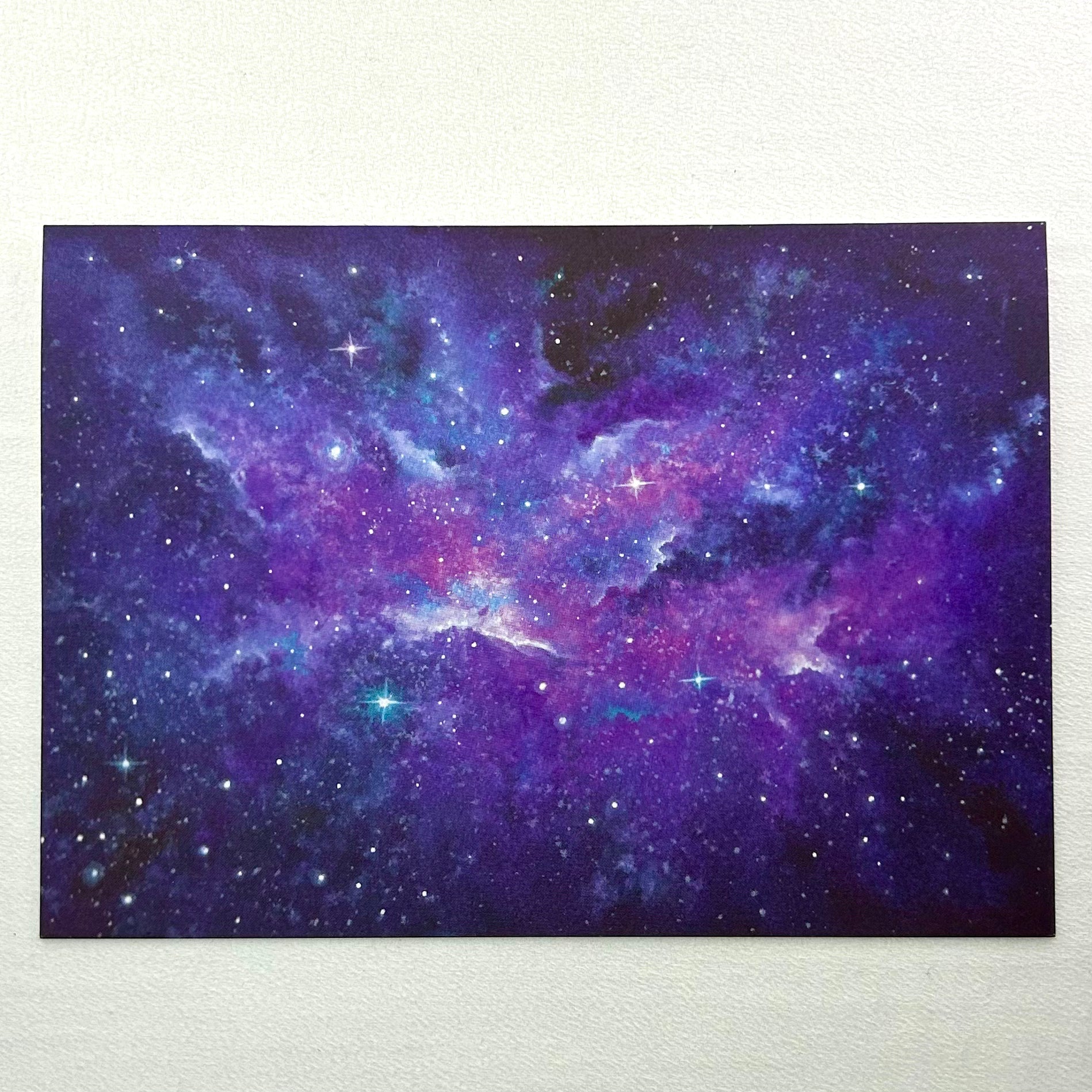 Star Stuff notecard, horizontal – Stationery Universe