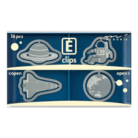 Outer Space Clips – Stationery Universe